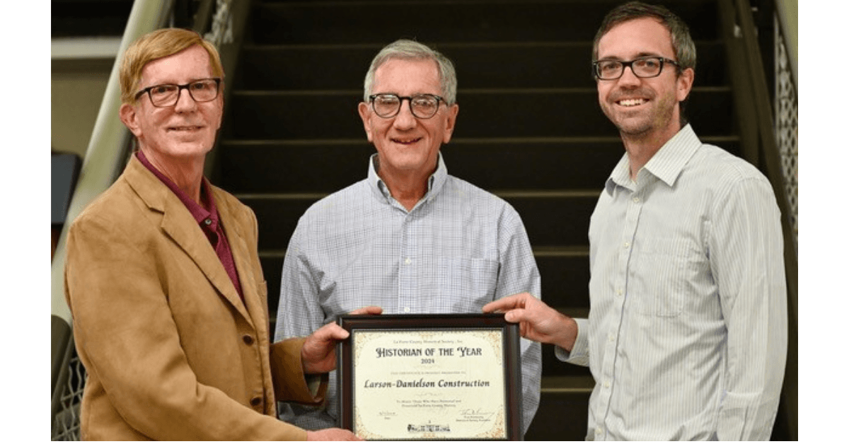 Larson-Danielson honored by historical society • Northwest Indiana ...